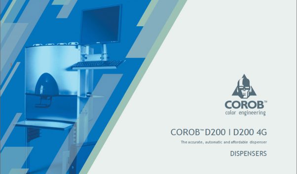 Máy pha màu sơn dầu COROB D200