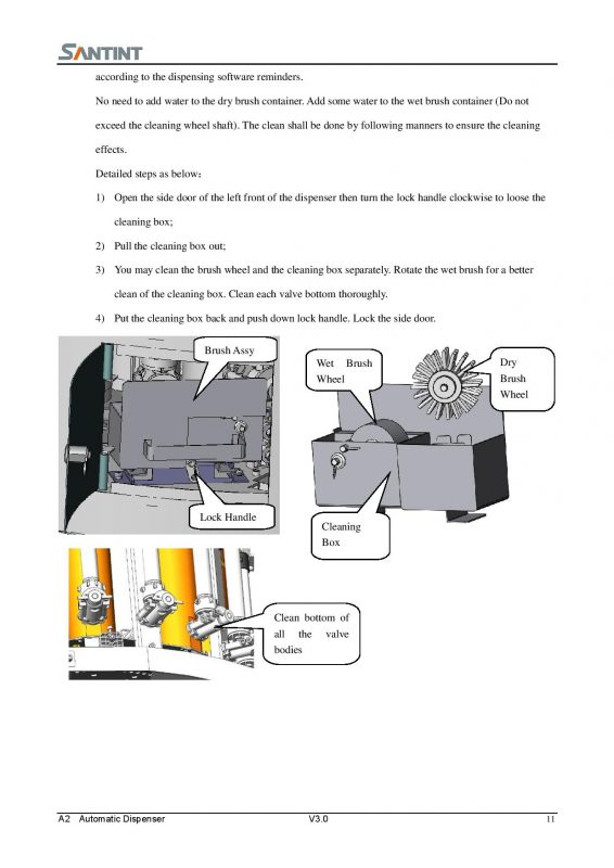 Máy pha màu Santint A2